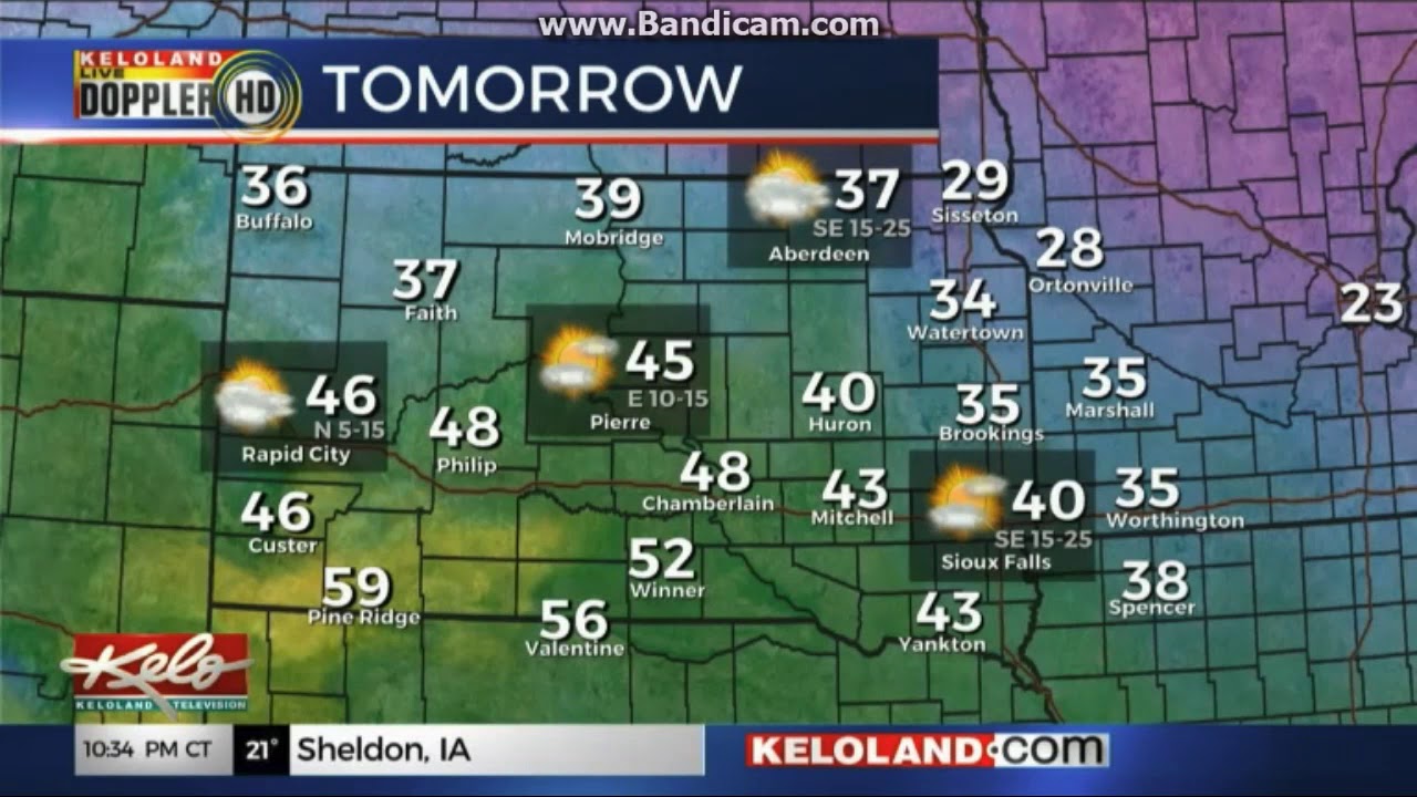 KELO: KELOLAND News At 10pm Close--12/19/17 - YouTube