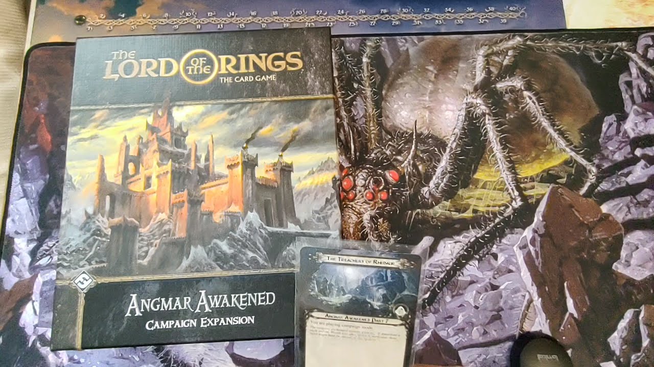 LOTR LCG The Treachery of Rhudaur - YouTube