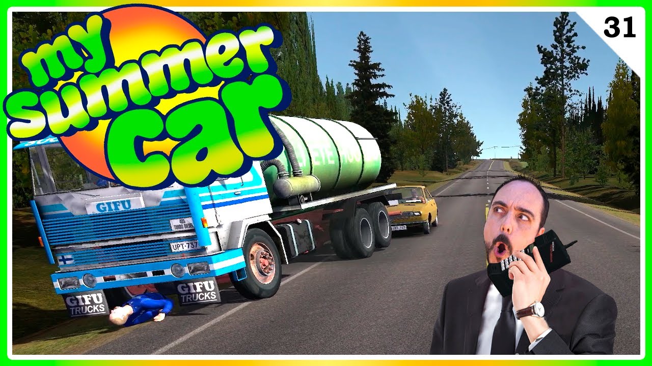MY SUMMER CAR: T4 | Let's Play | #31 - "CRONICAS DE UN ATROPELLO A UN ...