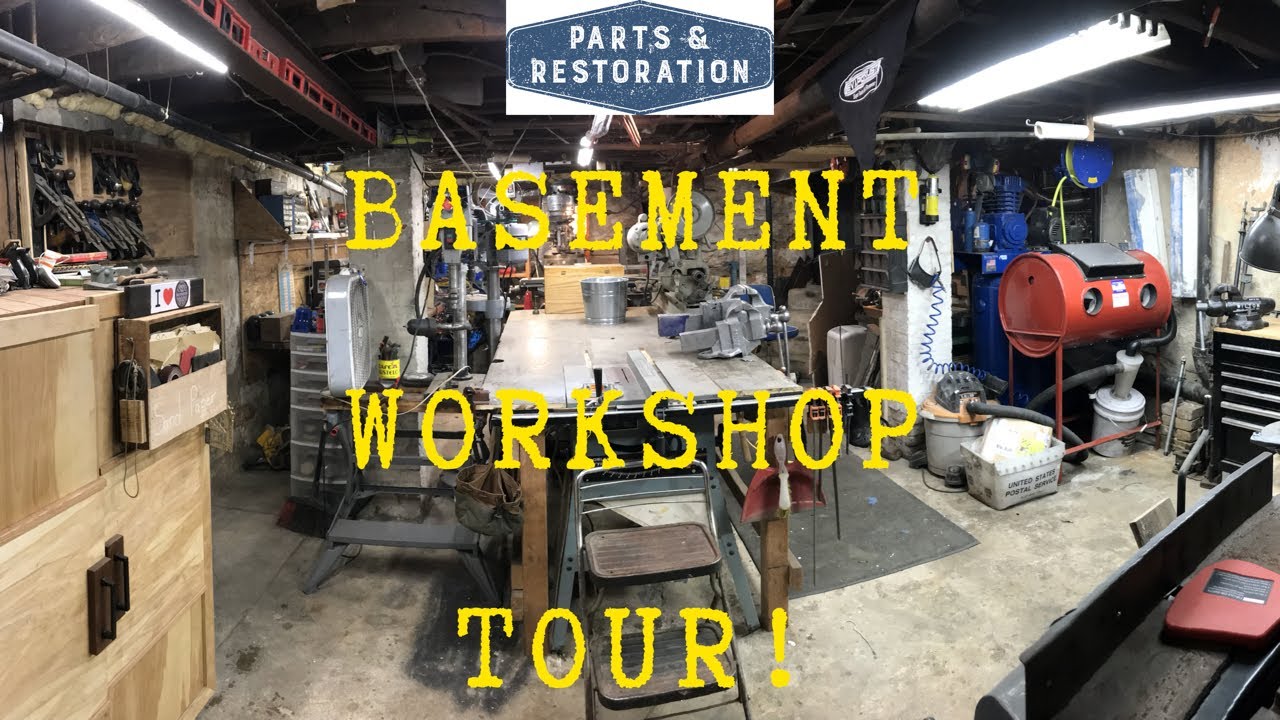 Workshop Tour: Philadelphia Small Basement DIY Work Shop | Home ...