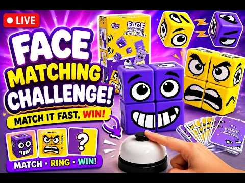 🎲 FACE MATCHING CHALLENGE! 😱 Can You Match It FAST? | LIVE