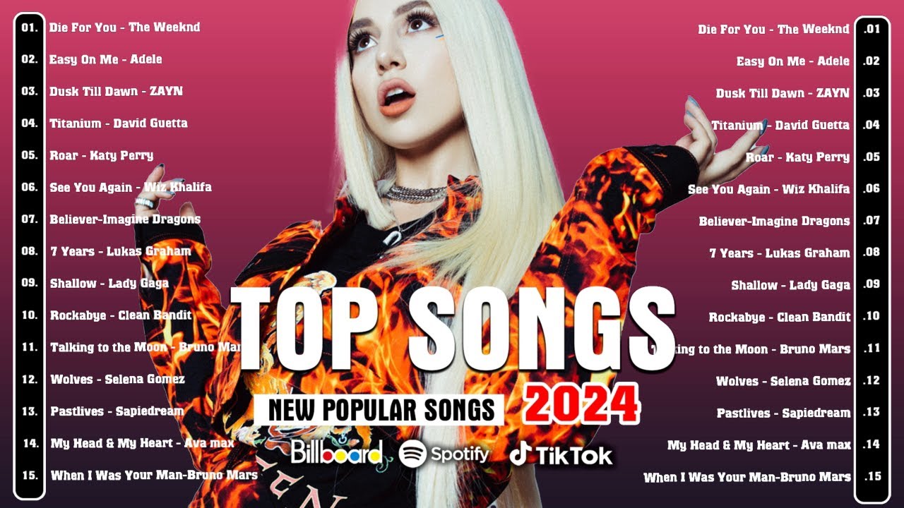 Billboard hot 100 top songs this week 2024 - Taylor Swift, Justin ...