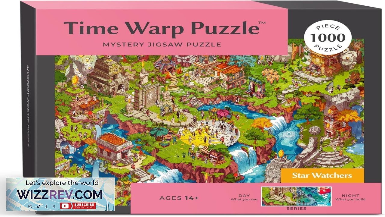 Time Warp Puzzle Mystery Jigsaw Puzzle 1000 Pieces for Adults Day Night ...