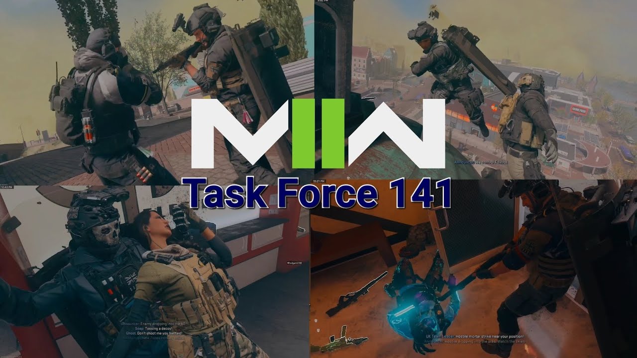 MWII TF141 Finishing Move Compilation - YouTube