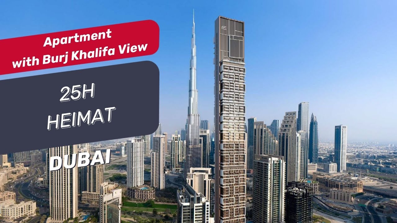 New exclusive 25H Heimat project in the center of Dubai - YouTube