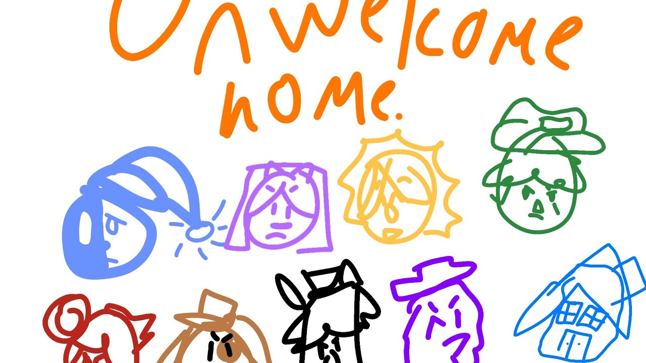 unwelcome home//ep: pilot// meet the cast! (mostly franky and Sally ...
