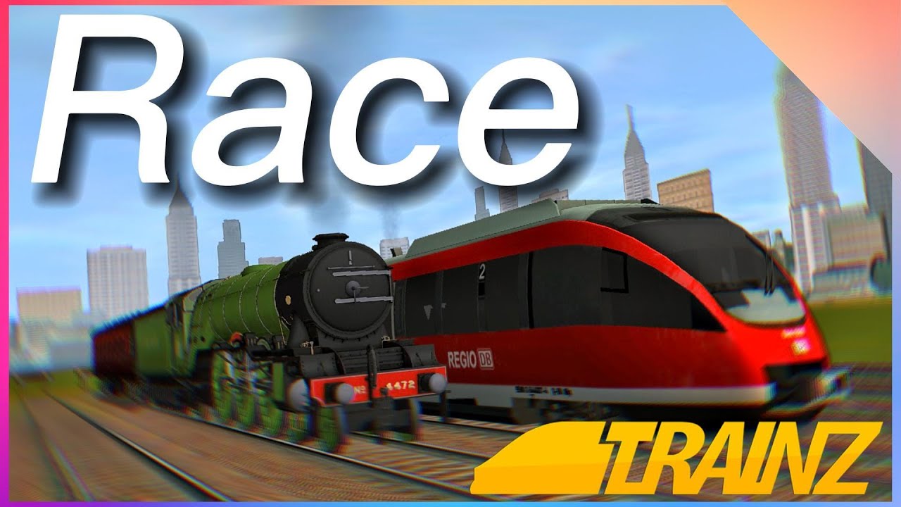 Trainz Driver2｜Bombardier Talent V.S. LNER Class A3 4472 Flying ...