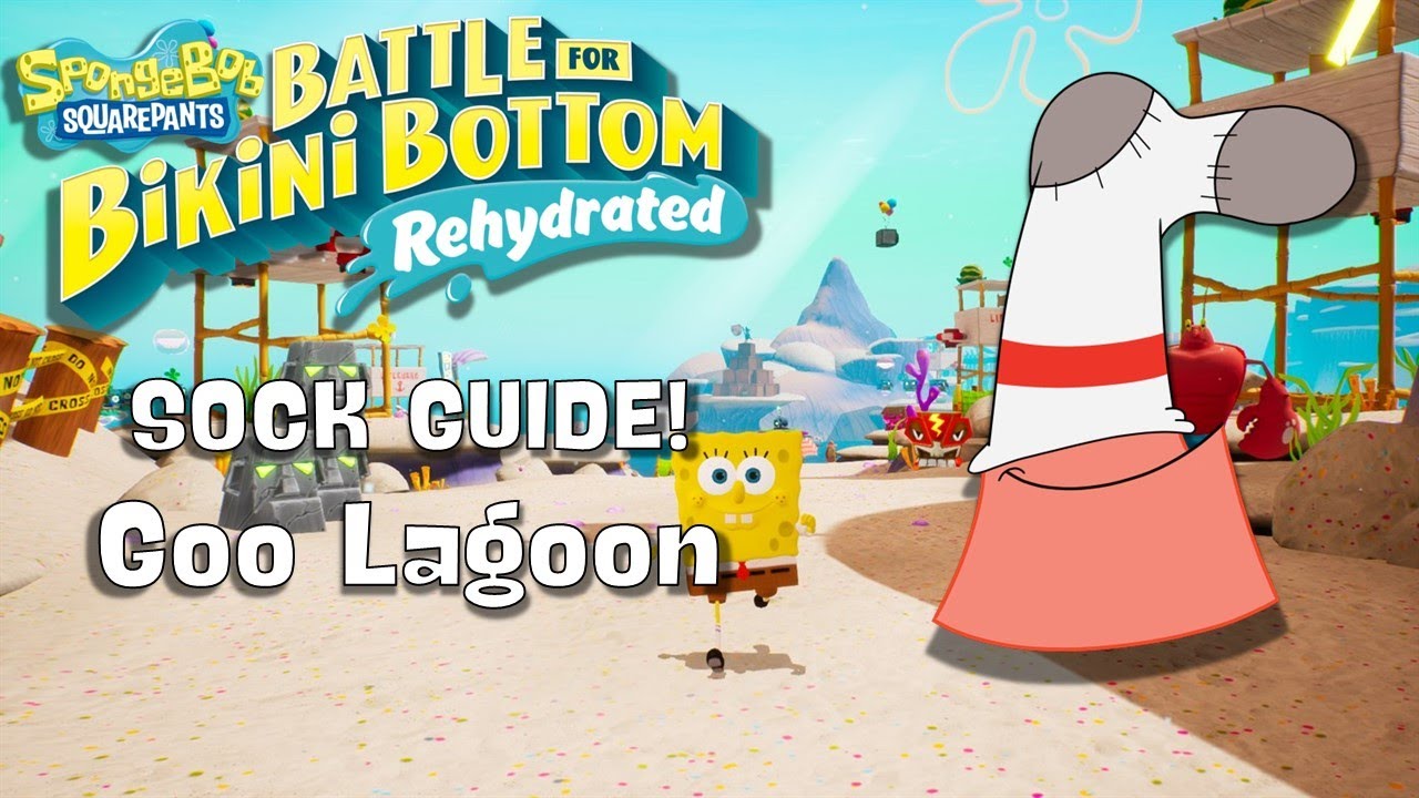 Spongebob Squarepants: Battle For Bikini Bottom Rehydrated Goo Lagoon ...