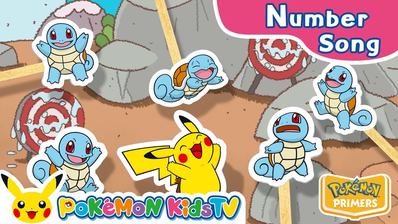 Pokémon Number Song (1 to 10)| Pokémon Primers | Pokémon Song ...