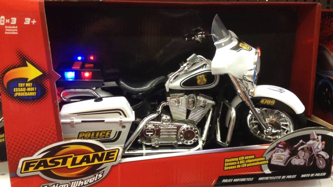 FAST LANE MOTORCYCLE TOY - YouTube