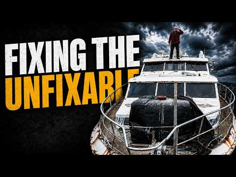 Can We Straighten This Sunken Boat?