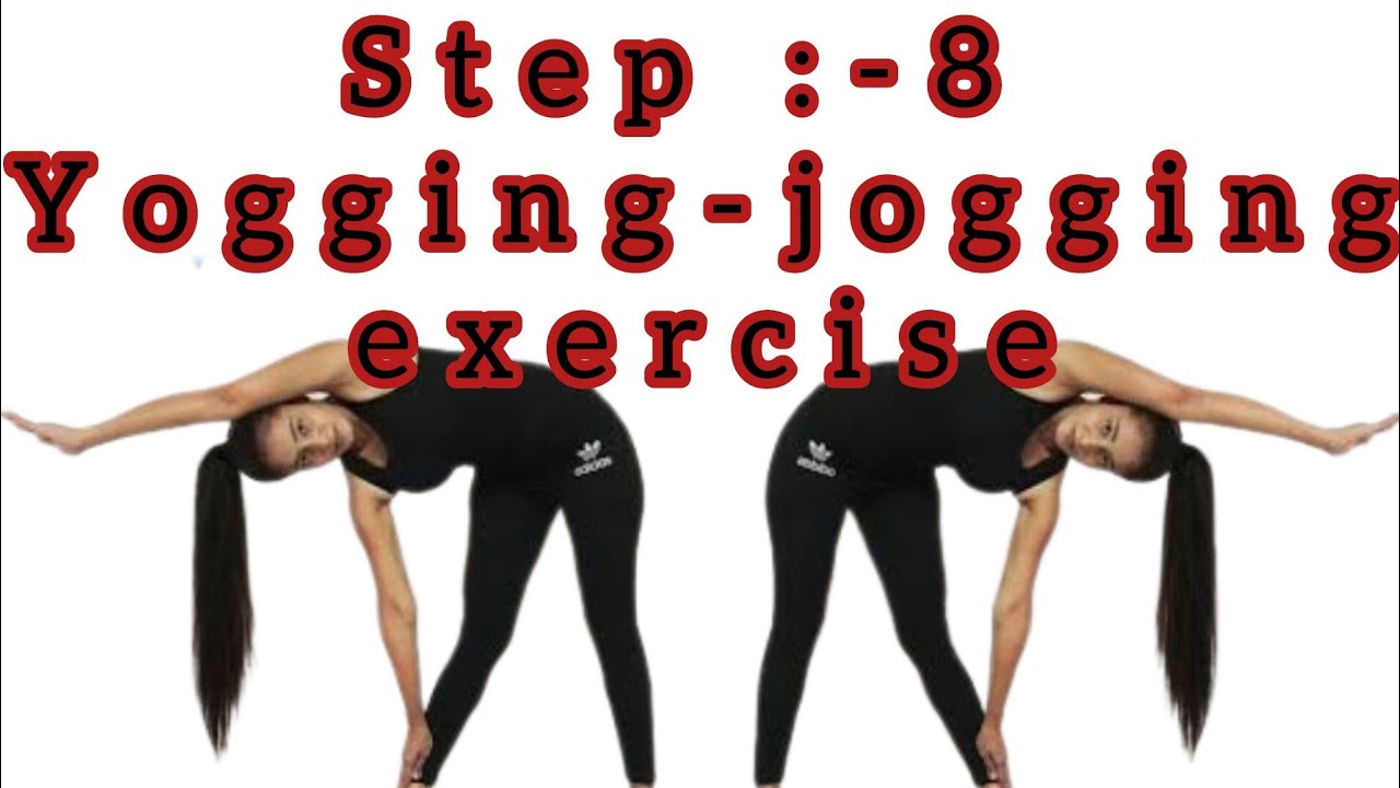 step:-8 yogging -jogging exercise #yoga #shorts #short #fit #viral # ...