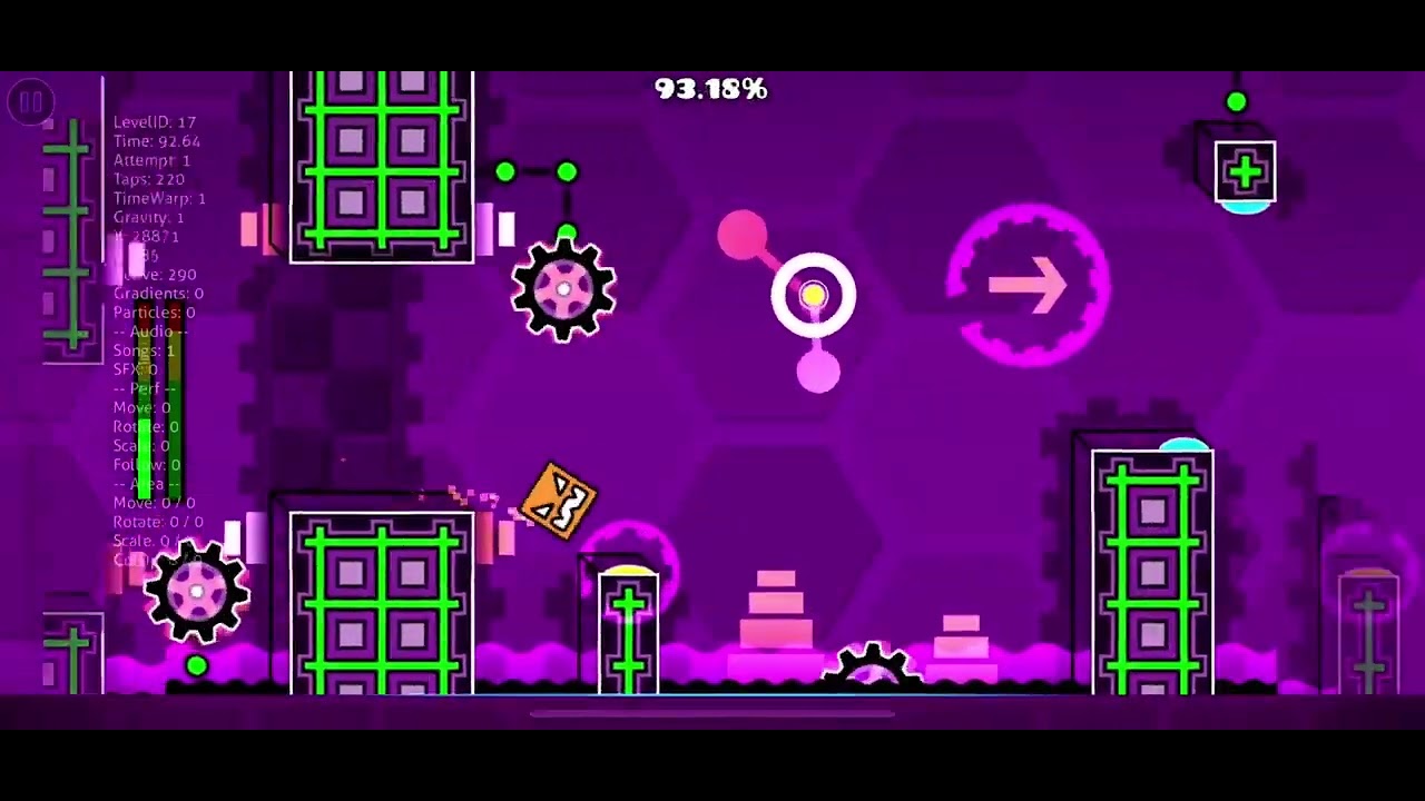 “Blast Processing” By: @RobTopGames (RobsVault) (HARDER) (GD 2.2) - YouTube