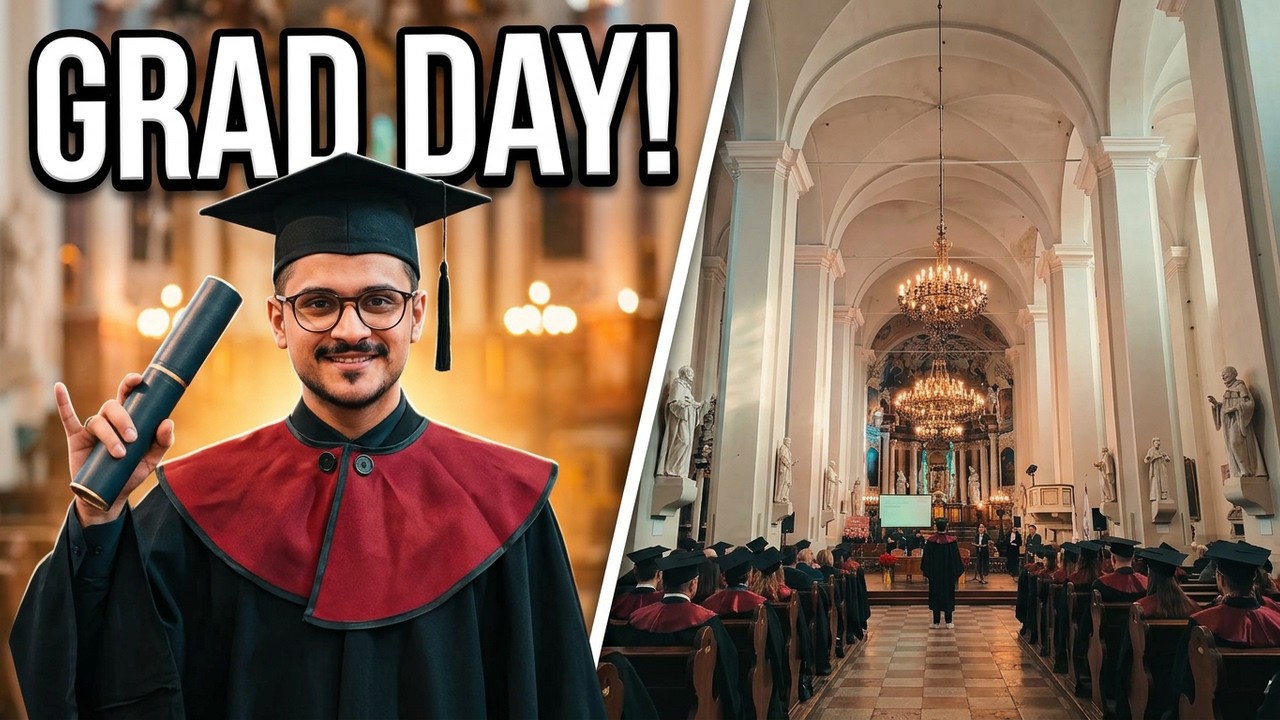 The Most Elegant Vilnius University bussiness school Graduation - YouTube