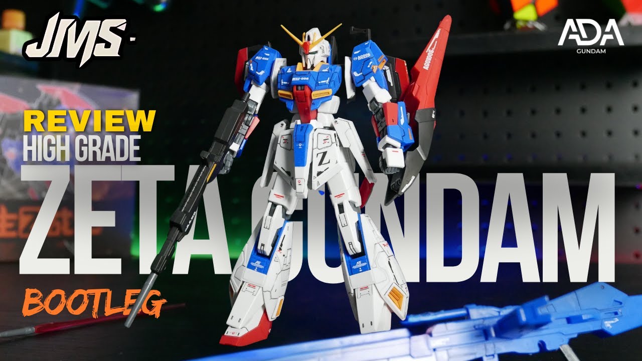 Tidak Sehoror RG nya 🔥 | Review HG Zeta Gundam Fighter by JMS Model Kit ...