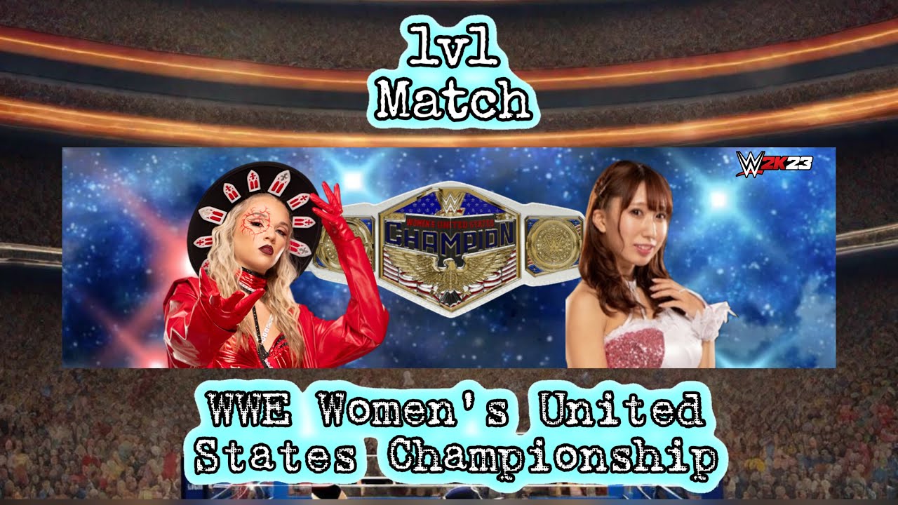 WWE Women's US Title Iron-Woman Match: Julia Hart vs Riho - YouTube