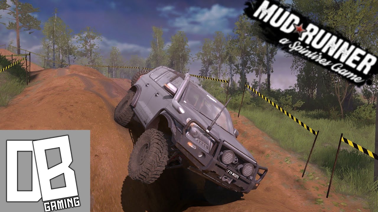 Mudrunner : trying more of paramount circuit in the 200 series - YouTube