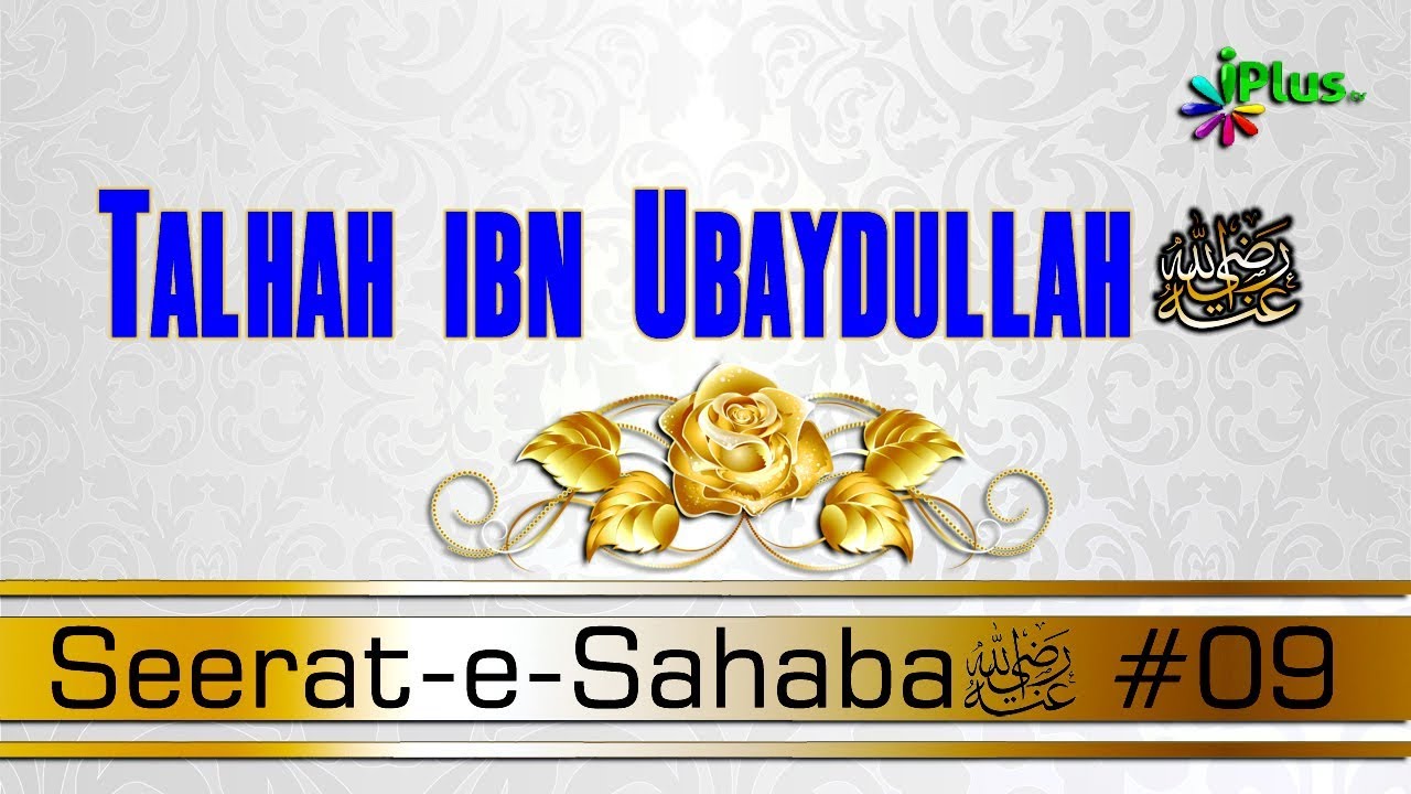 Talhah ibn Ubaydullah ra. - Seerat e Sahaba ra. - Shaikh Abdul Gaffar ...
