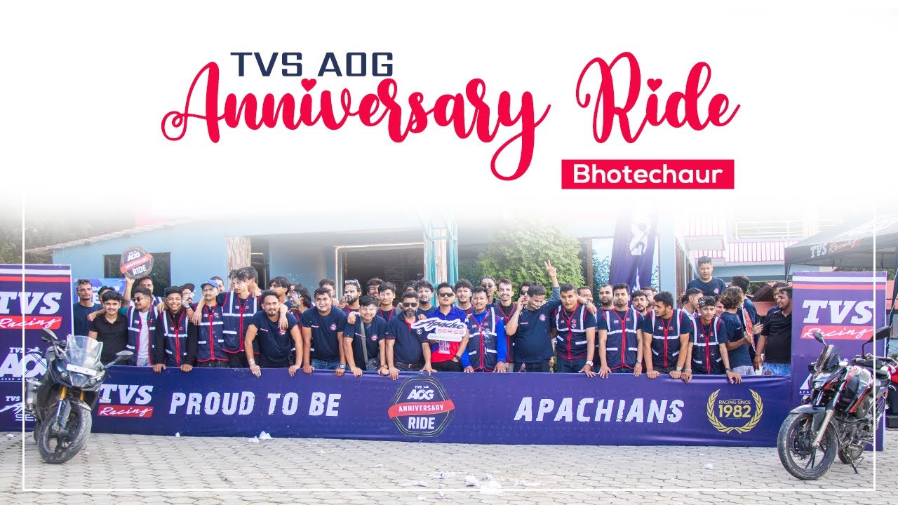 TVS AOG Anniversary Ride 2023 | Felicitation to India Tour Riders & Veteran Riders | Awesome ...