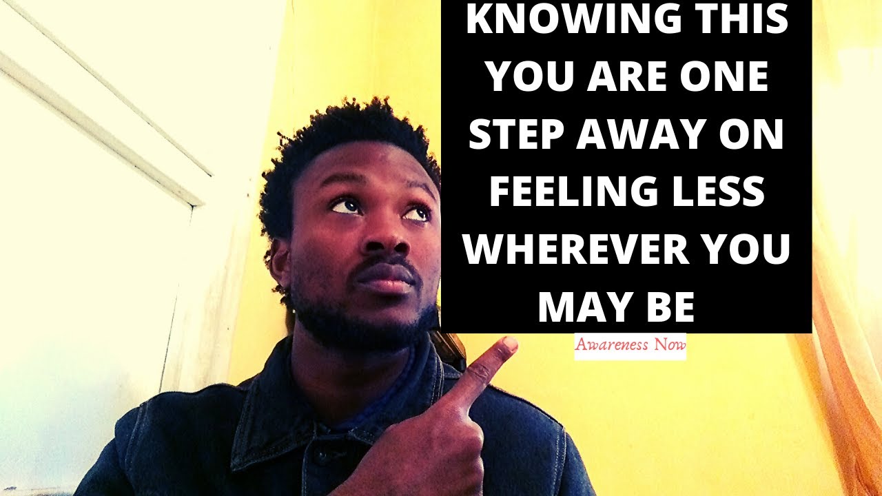 10 Reasons Why You Should Not Feel Less Of Your Self - YouTube