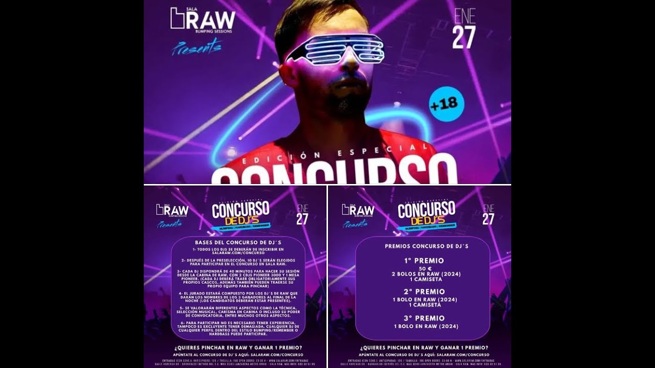 concurso dj raw bumping 2024 - YouTube