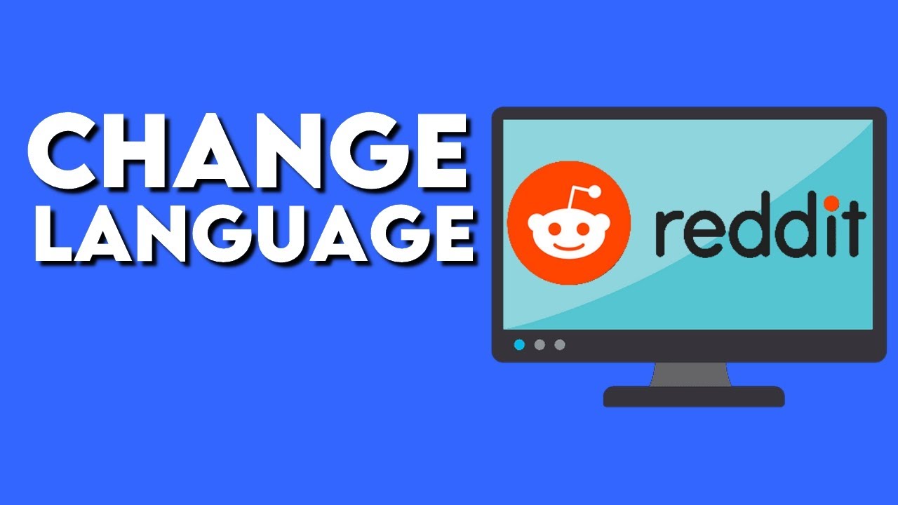How To Change Language On Reddit - YouTube