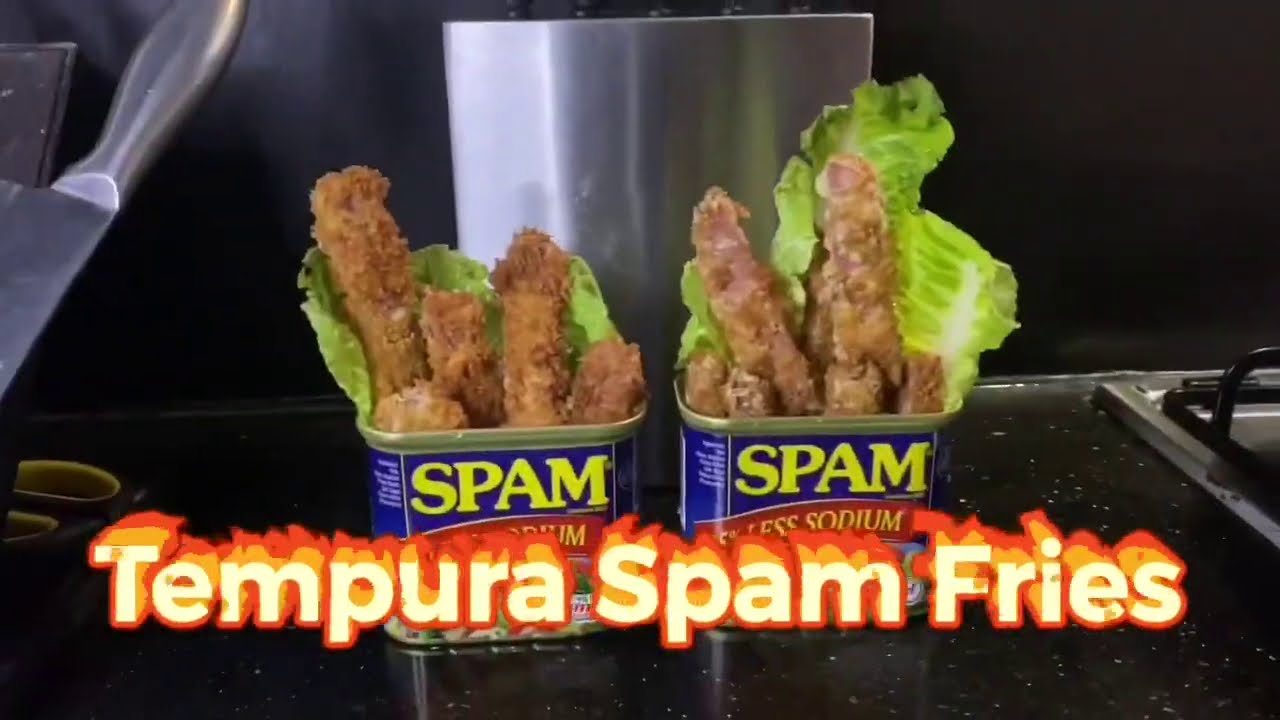 TEMPURA SPAM FRIES | Vlog #1 | EASY TO MAKE.! YUMMY 😀A TWIST IN SPAM ...