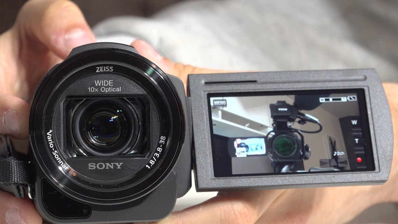 Unboxing Sony FDR AX33 - YouTube