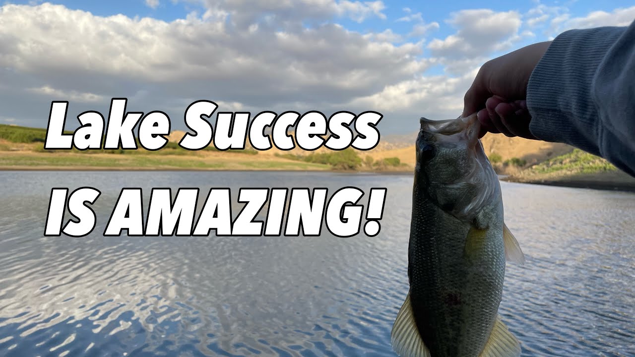 Lake Success is the BEST Lake in California?? (Porterville Fishing ...