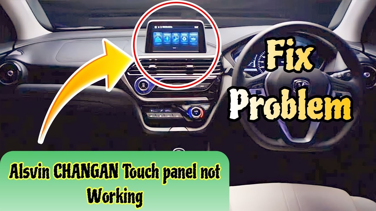 Alsvin | Changan Car LCD Touch Penal Not Working Problem Solve #Changan ...