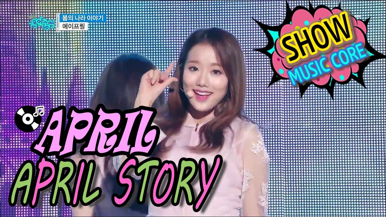 [HOT] APRIL - April Story, 에이프릴 - 봄의 나라 이야기 Show Music core 20170121 ...