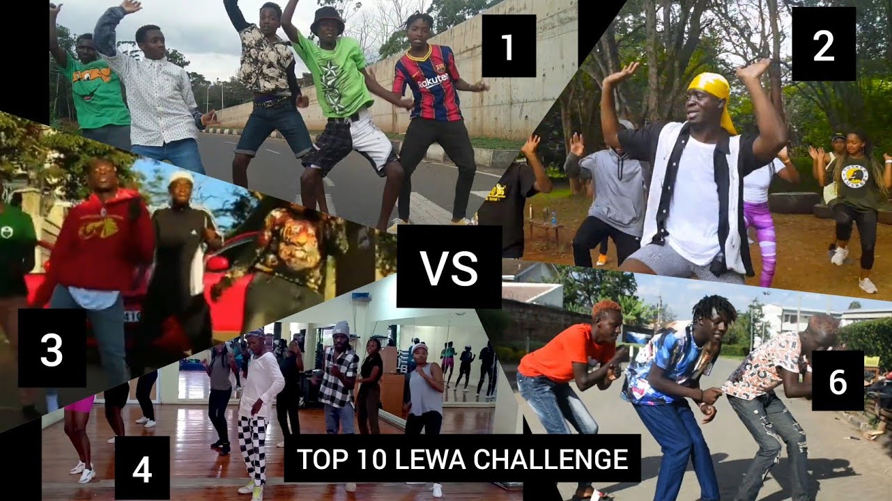 TOP 10 LEWA DANCE CHALLENGE | Lewa - Parroty X Kabagazi X OneBoy X ...