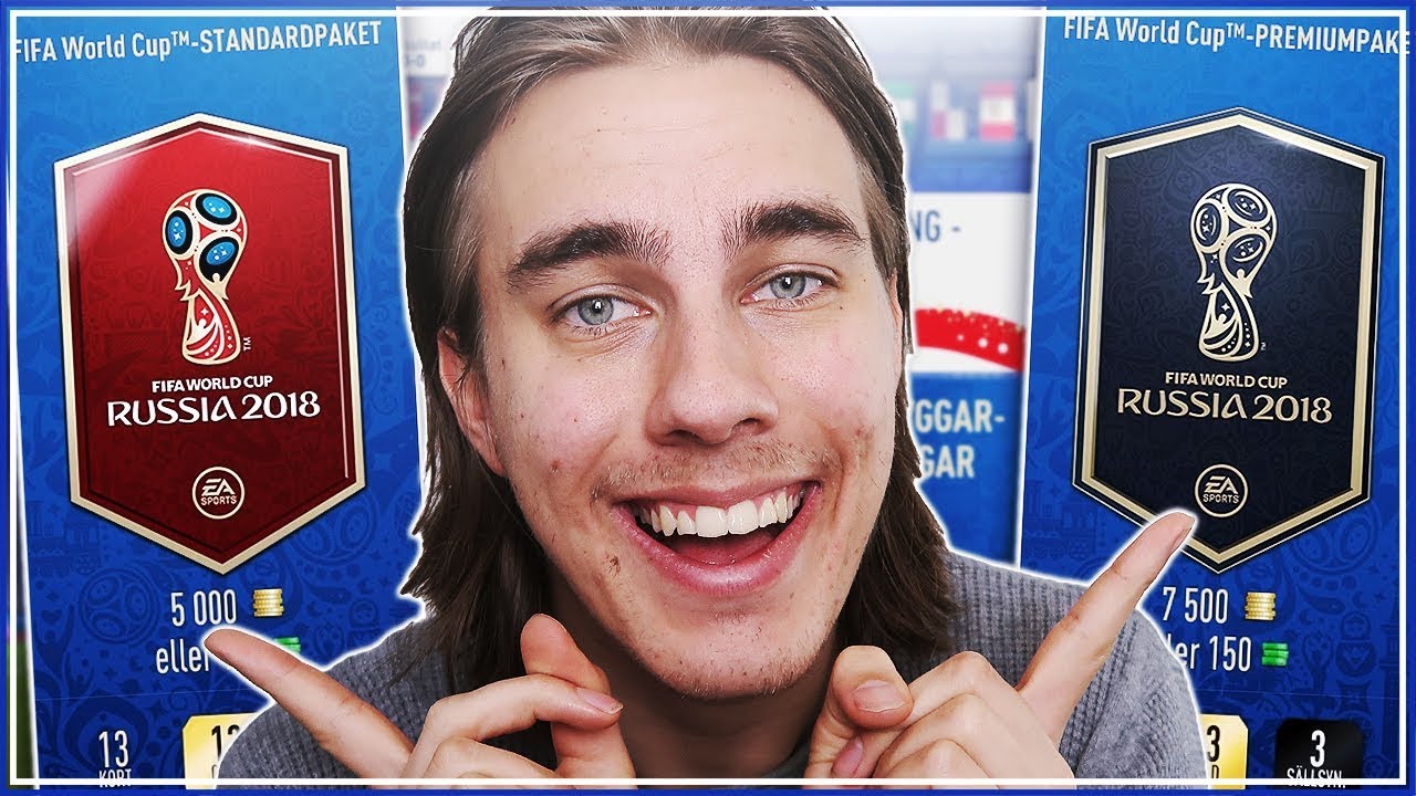 De HÄr Packsen FÅr Du BÄst Spelare I 😱 Fifa 18 World Cup Svenska