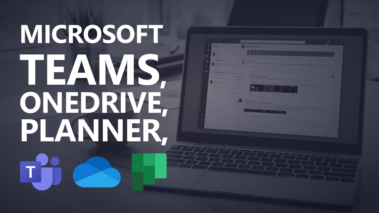 Microsoft Teams, OneDrive, Planner | Virtual teams, chats, and tasks ...