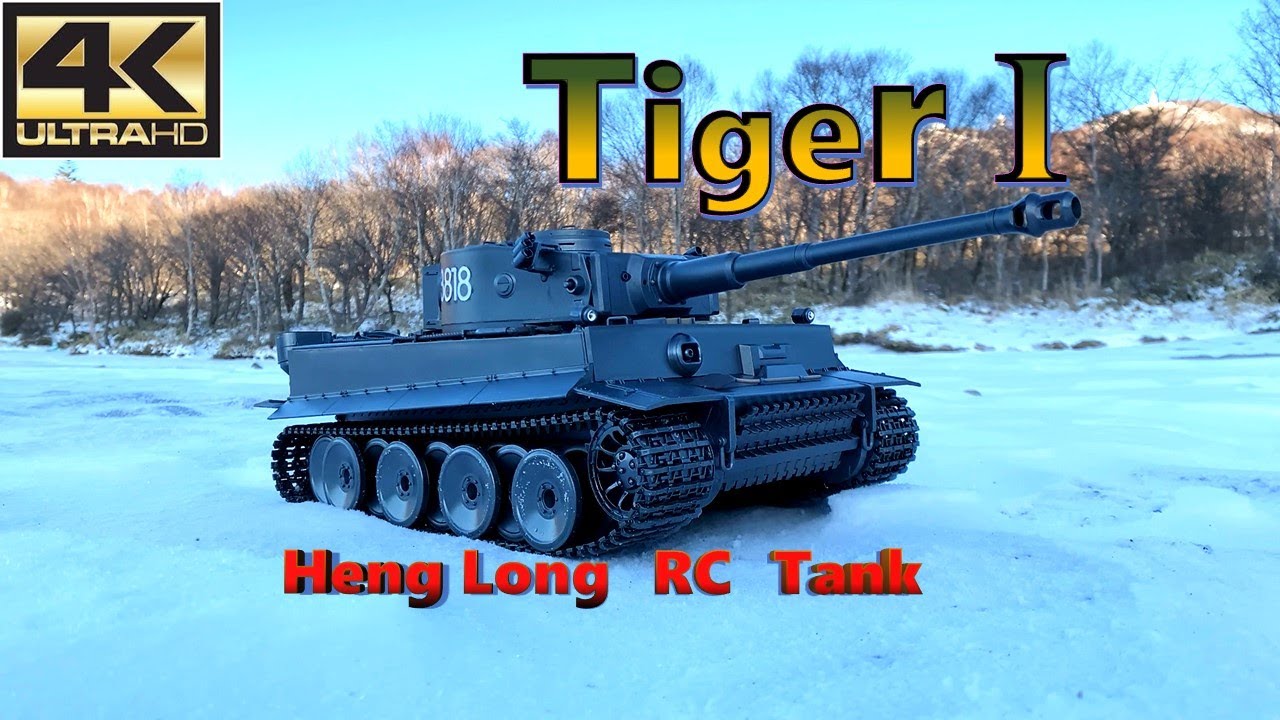 【RC Tank】Tiger1 ~The legendary tank is back~伝説の戦車が登場！ - YouTube
