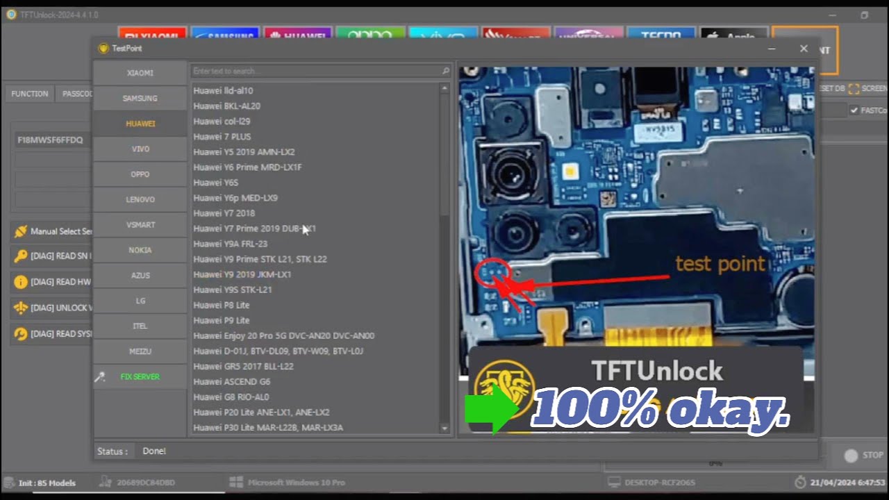 TFT Unlock Tool Software V 4.4.1.0.2024. For Free - YouTube