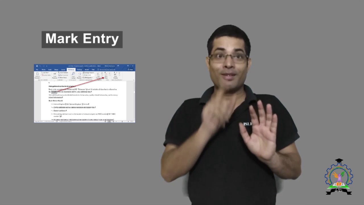 Mark Entry - YouTube