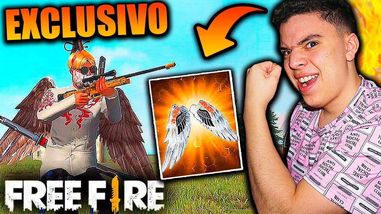 ASI CONSEGUÍ LAS ALAS ANGELICALES (MUY EXCLUSIVAS) EN FREE FIRE ...