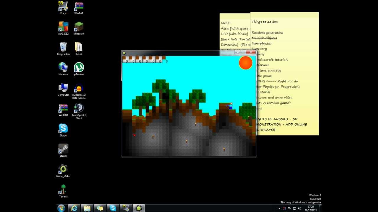 GM8 Tutorial Random Generator_Adding Grass - YouTube