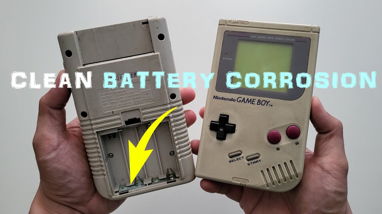 How To Clean Battery Corrosion On Household Electronics - YouTube