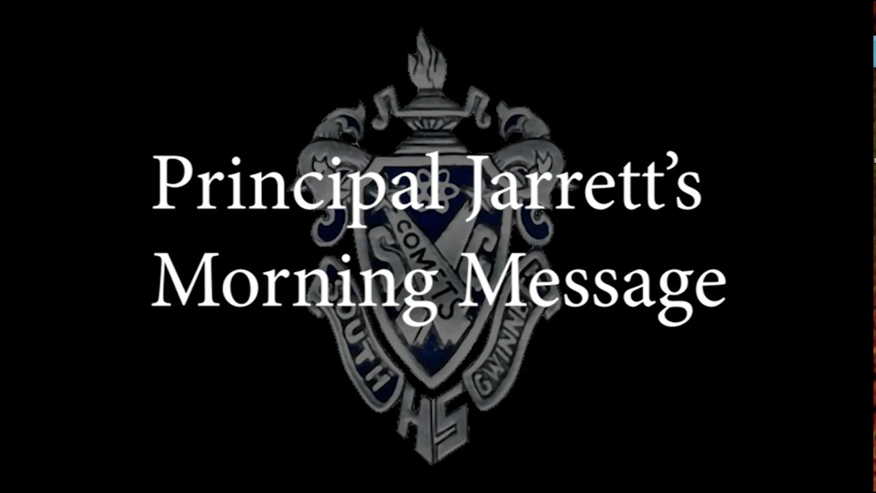 Week of November 14th message - YouTube