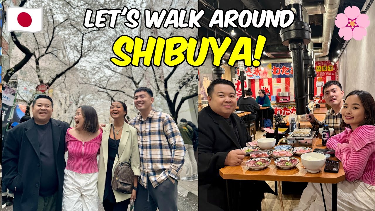 Let’s go to Sakura Dori + Yakiniku in Shibuya! 🇯🇵 | Jm Banquicio - YouTube