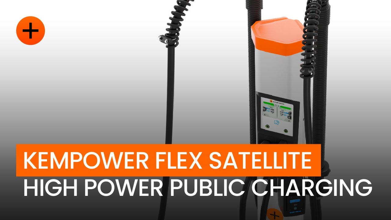 Kempower Flex Satellite: High-Power Public Charging - YouTube