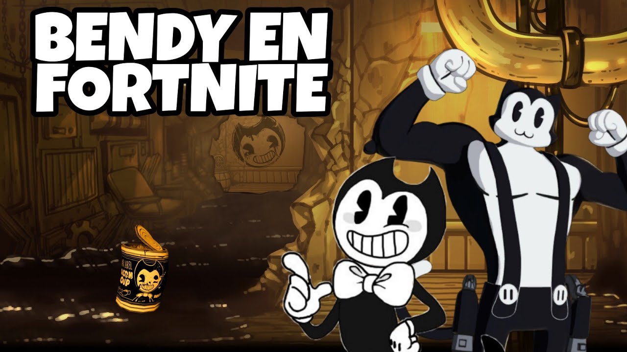 😈Bendy para pobres... | Bendy and the ink machine en fortnite | Mapa ...