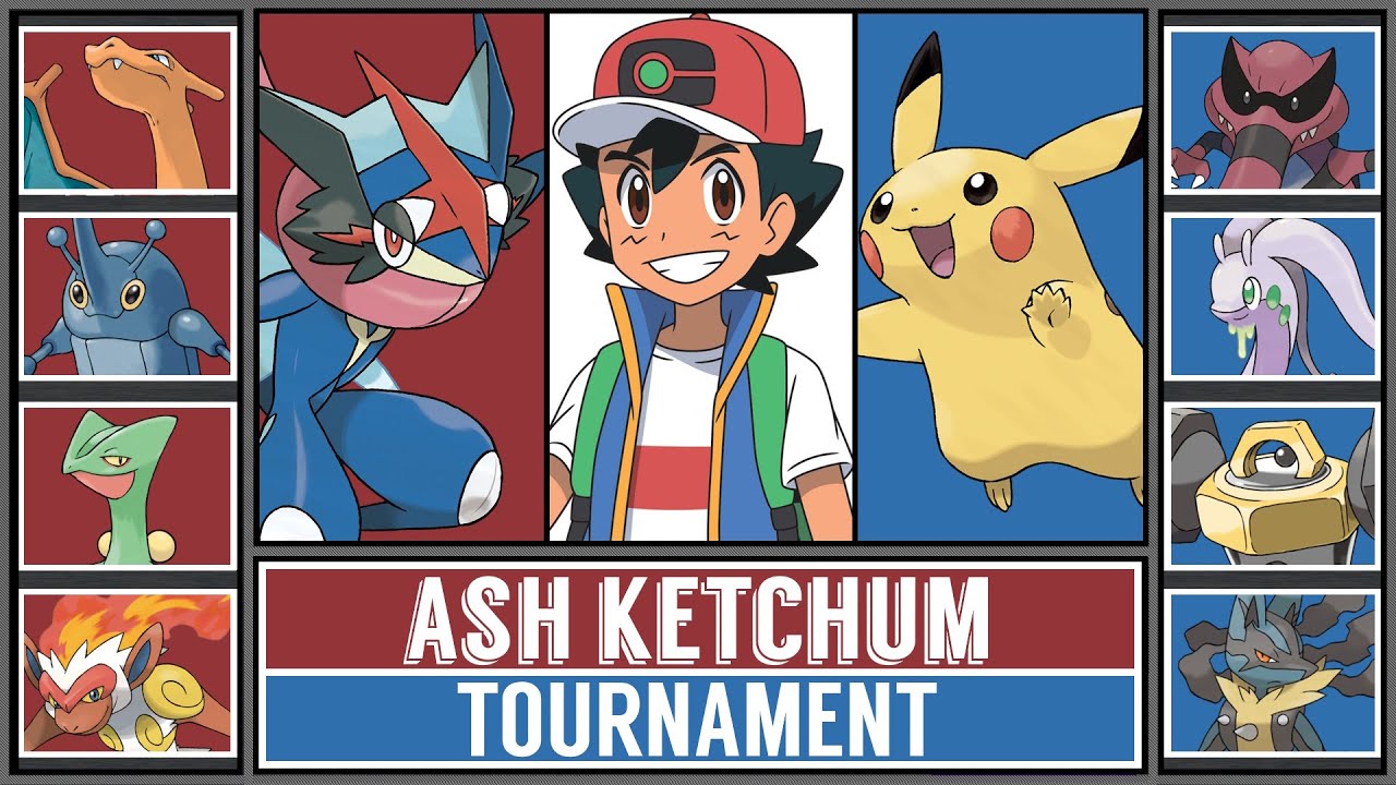 Ash Ketchum Tournament [Which Ash is the Best?] - YouTube