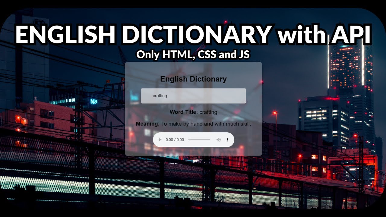 How to Create English Dictionary?! - YouTube