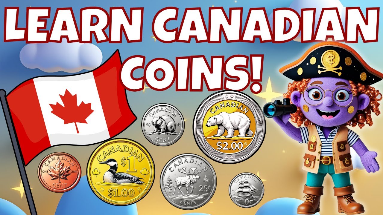 Introduction to Canadian Coins Values, Sizes, and Names | Fun Math for ...
