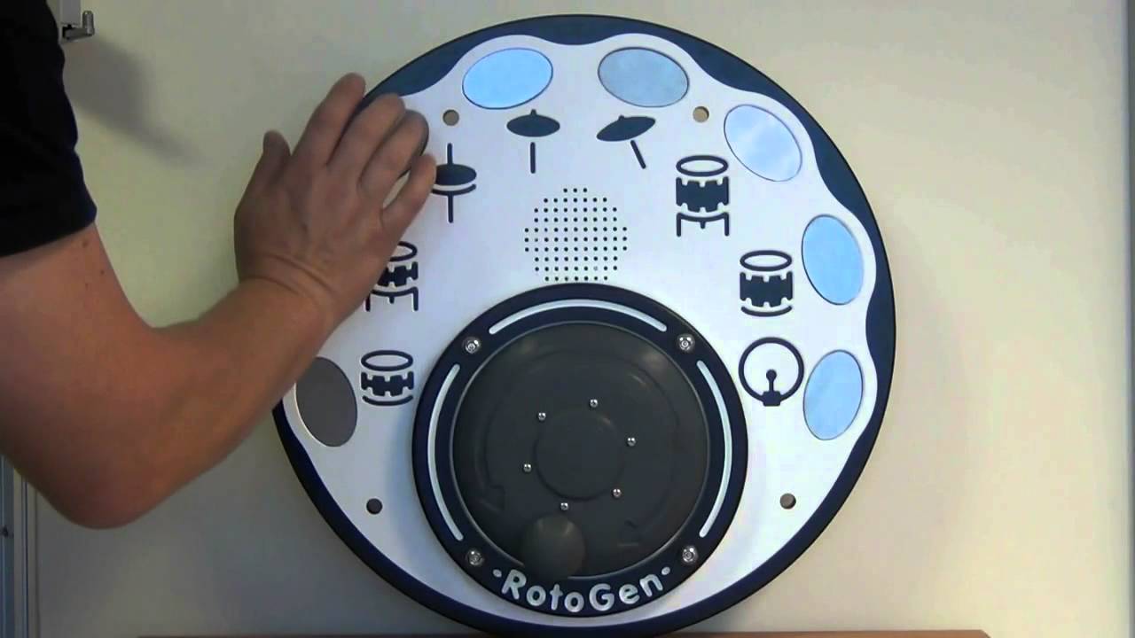 RotoGen Drum Kit Demo - YouTube
