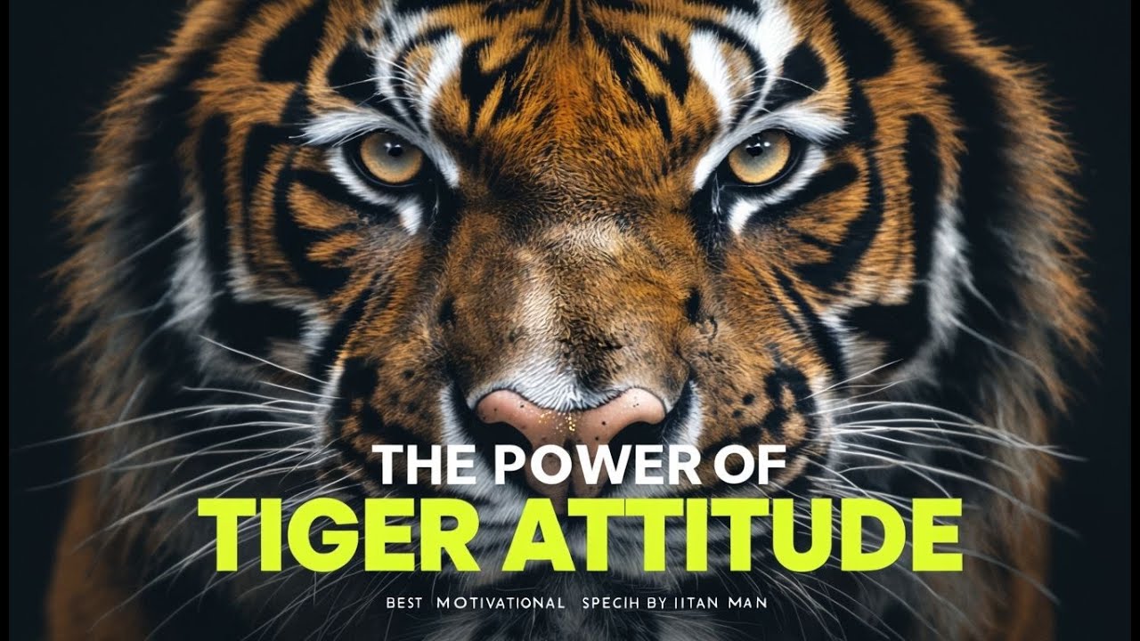 Power Of Tiger Attitude - 5 Attitudes To Learn From Tiger | Best ...