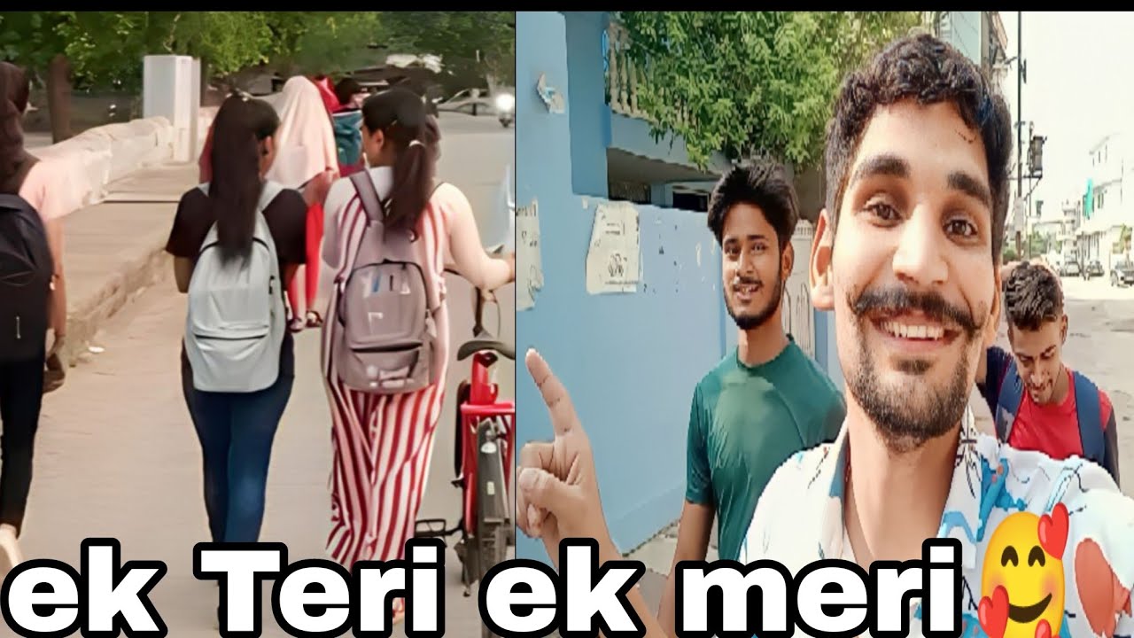 ek Teri ek meri ️ || college girl || vlog by Sandeep - YouTube